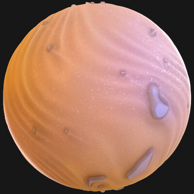 ArtStation - Stylized Sand Material