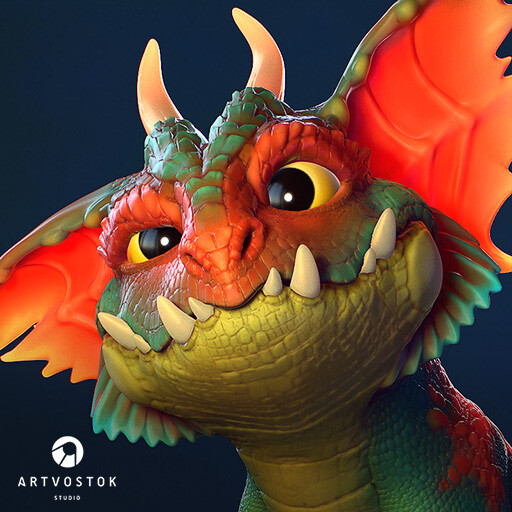 ArtStation - Little Dragon