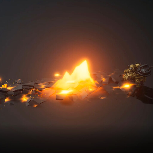 ArtStation - Ground break VFX