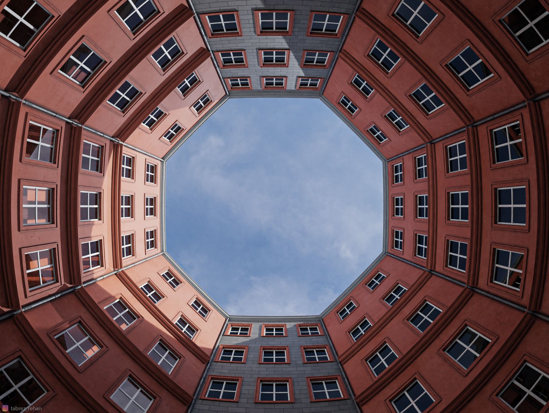 ArtStation - Octagon Backyard