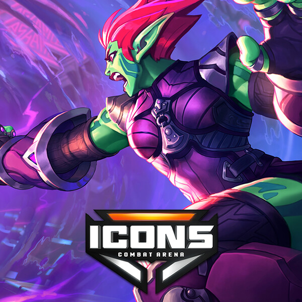 ArtStation - Icons: Combat Arena - Splash Arts