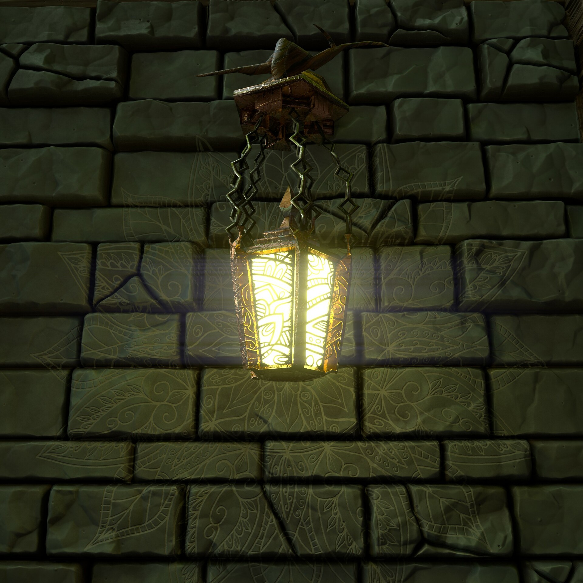 ArtStation - Fantasy Gas Lamp