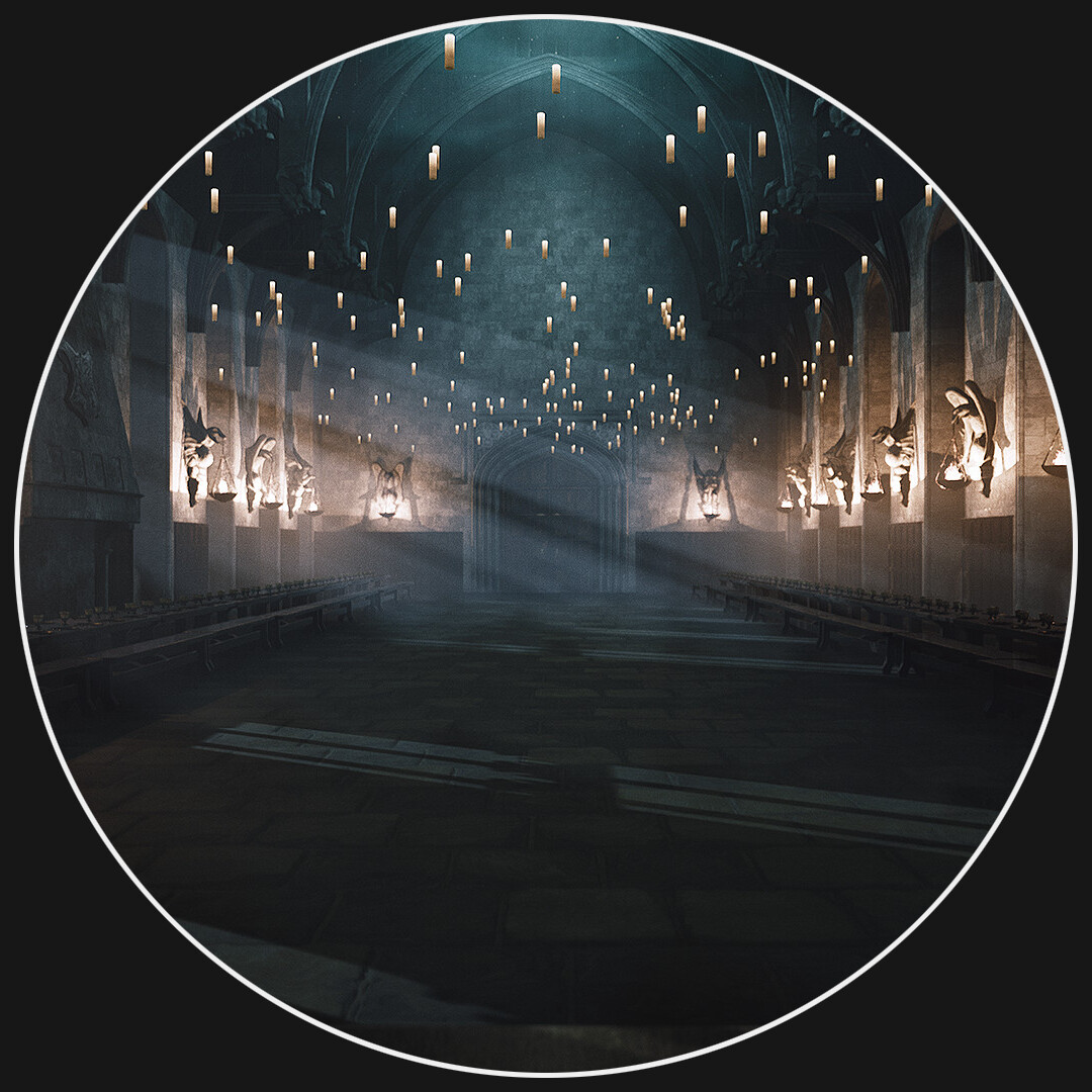 ArtStation - Harry Potter Great Hall