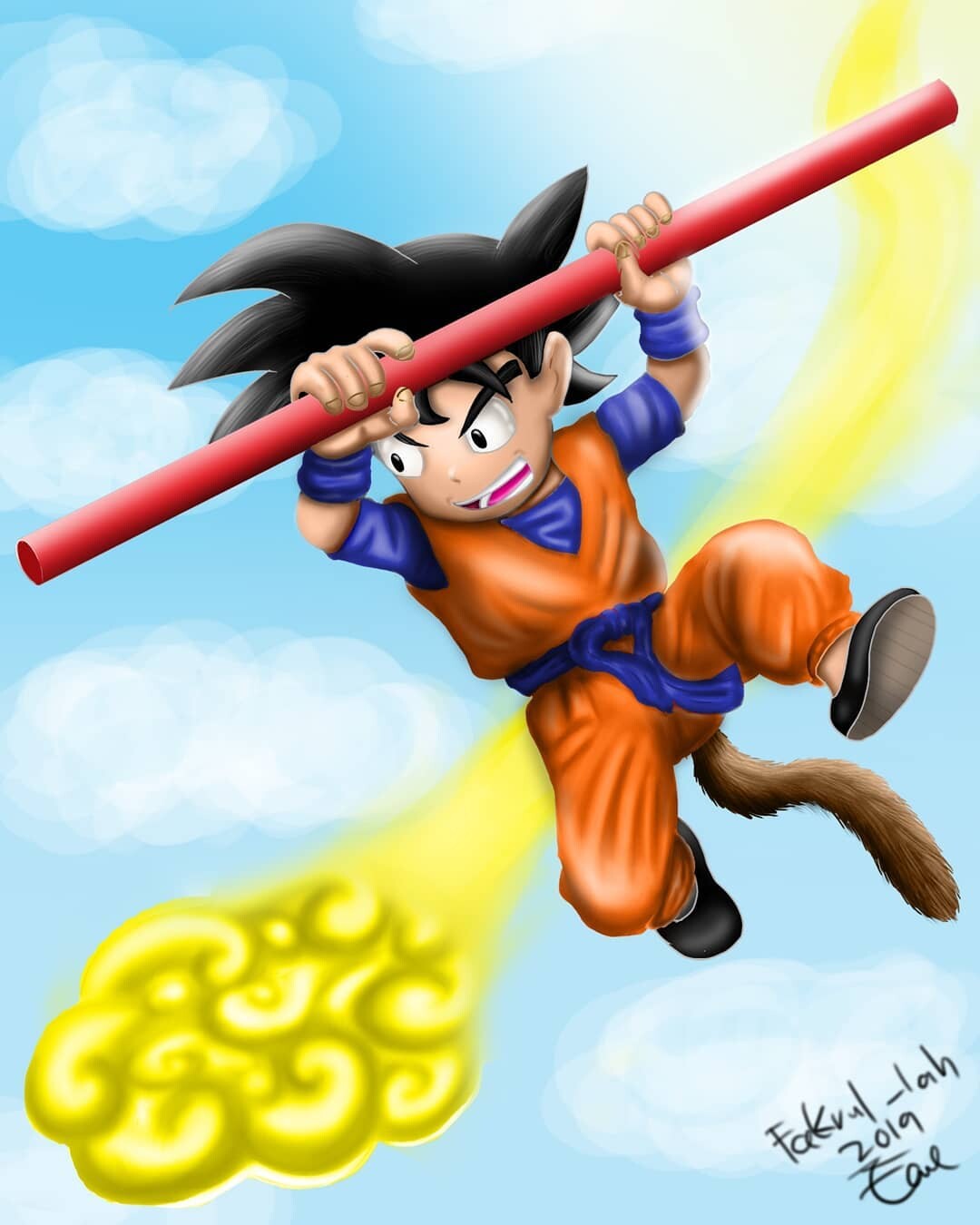 Artstation Son Goku Is Coming