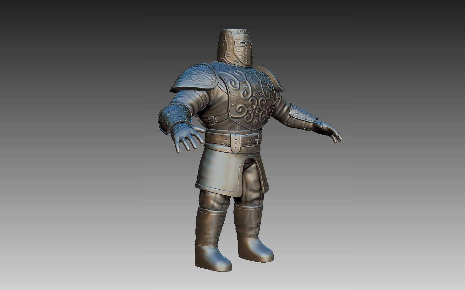 ArtStation - Knight- stylized