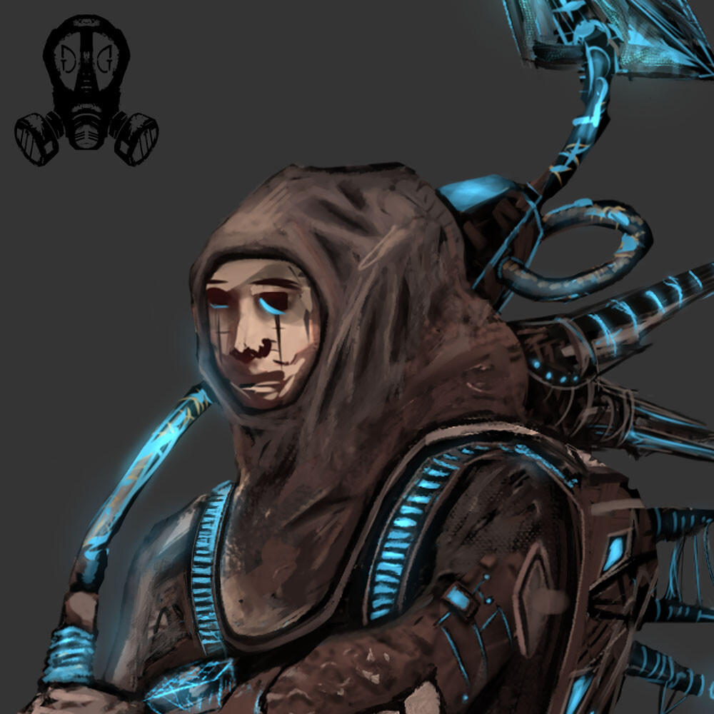 ArtStation - Dystopian Goth | Character_02 - Corrupt