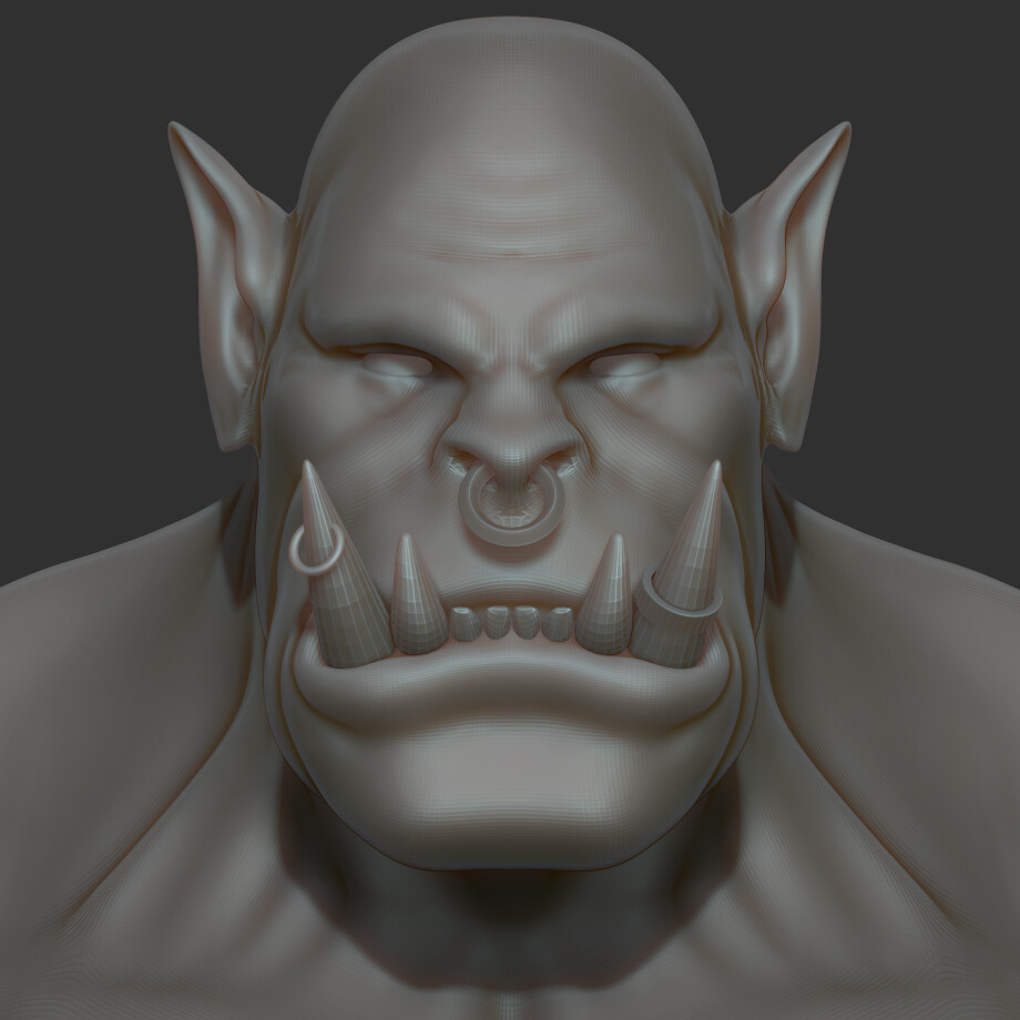 ArtStation - Orc Sculpt