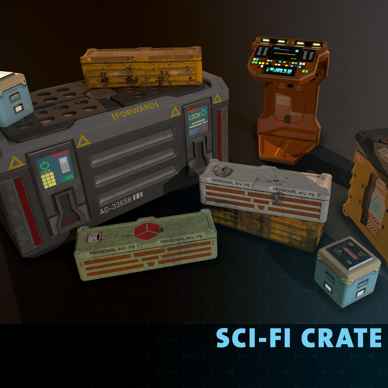 ArtStation - Sci-Fi Assets