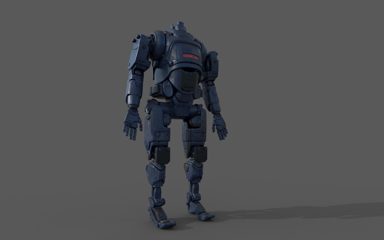 ArtStation - DESTRUCTIBLE ROBOT