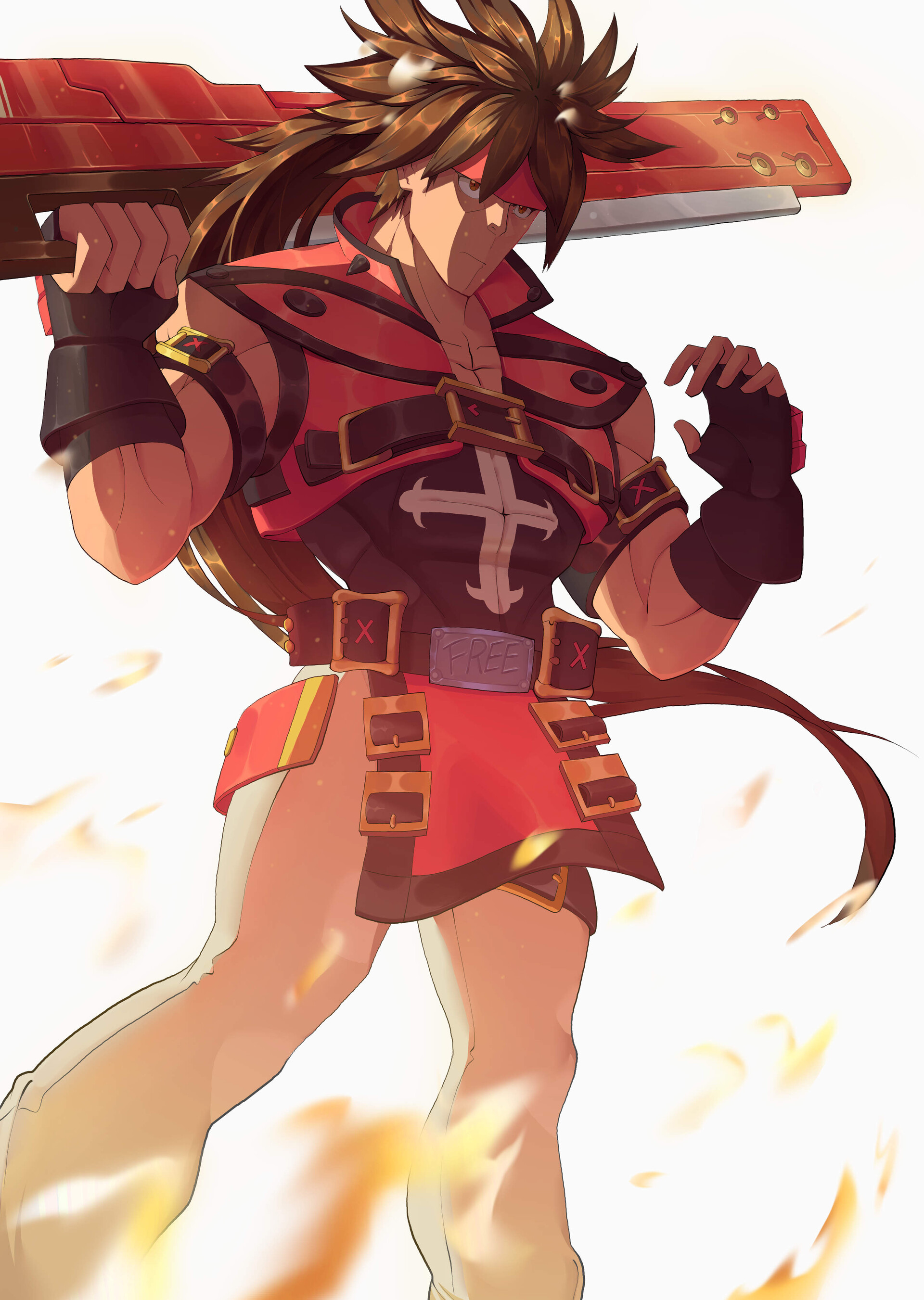 ArtStation - Guilty Gear Xrd Sol Badguy