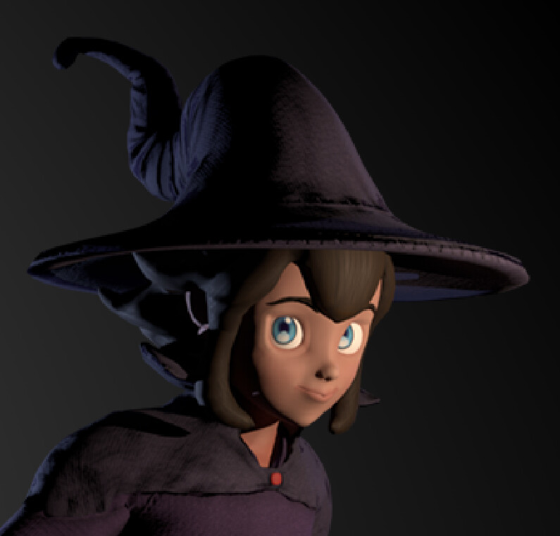 ArtStation - Wizard Girl