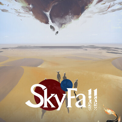 ArtStation - SkyFall RPG - Deserto de Mirmir e a Ilha Cadente