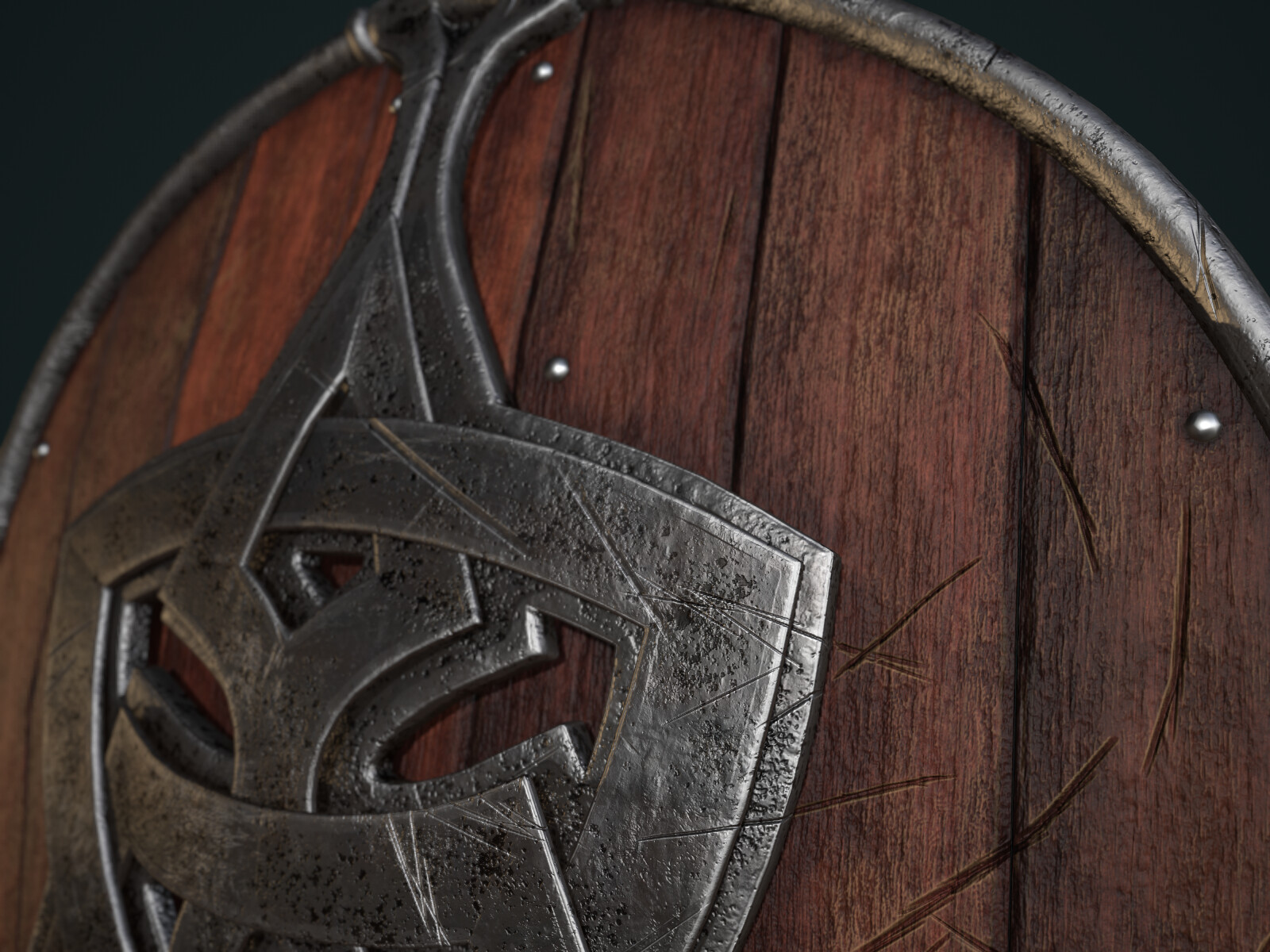 ArtStation - Medieval Shield