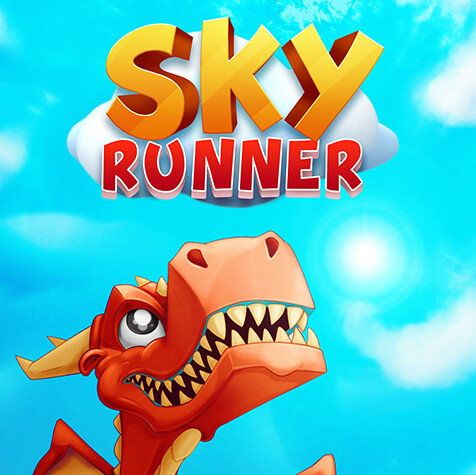 ArtStation - Sky Runner (casual mobile game concept art)