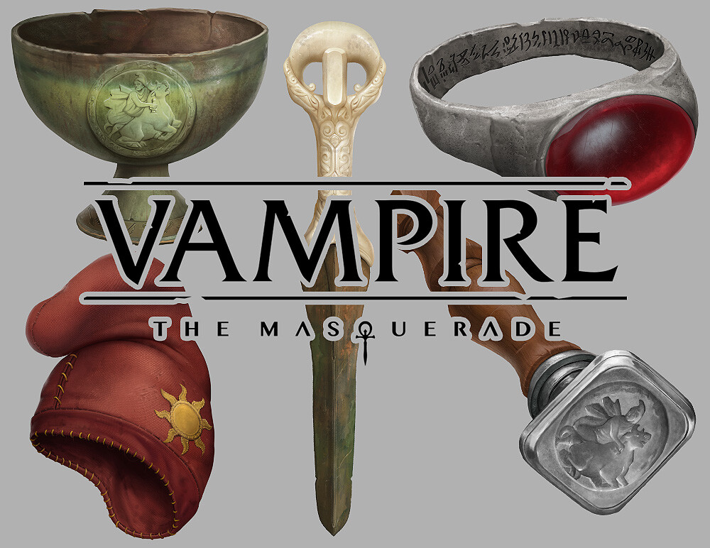 ArtStation - Vampire the Masquerade: Fall of London object art
