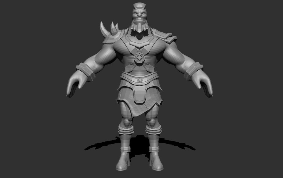 ArtStation - Orc 3d model