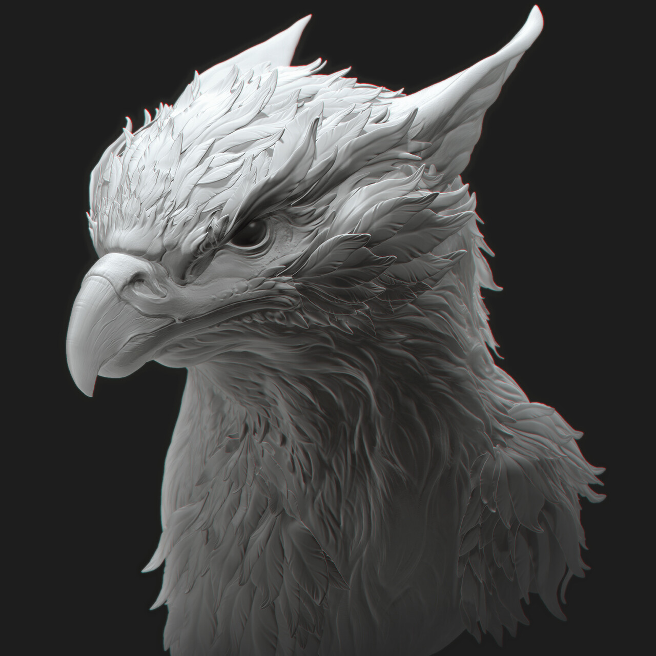ArtStation - Griffon head