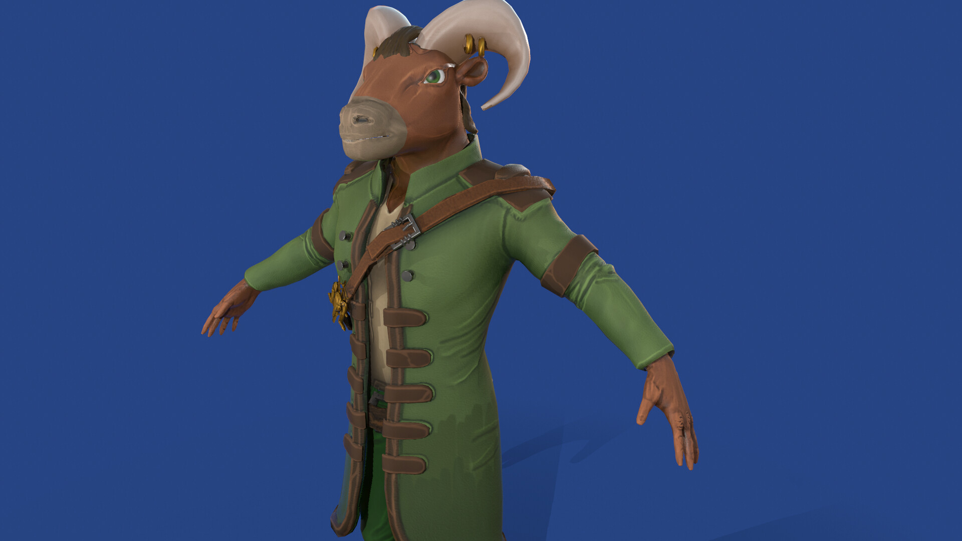 ArtStation - Captain Rampage - Real-time Stylised Character