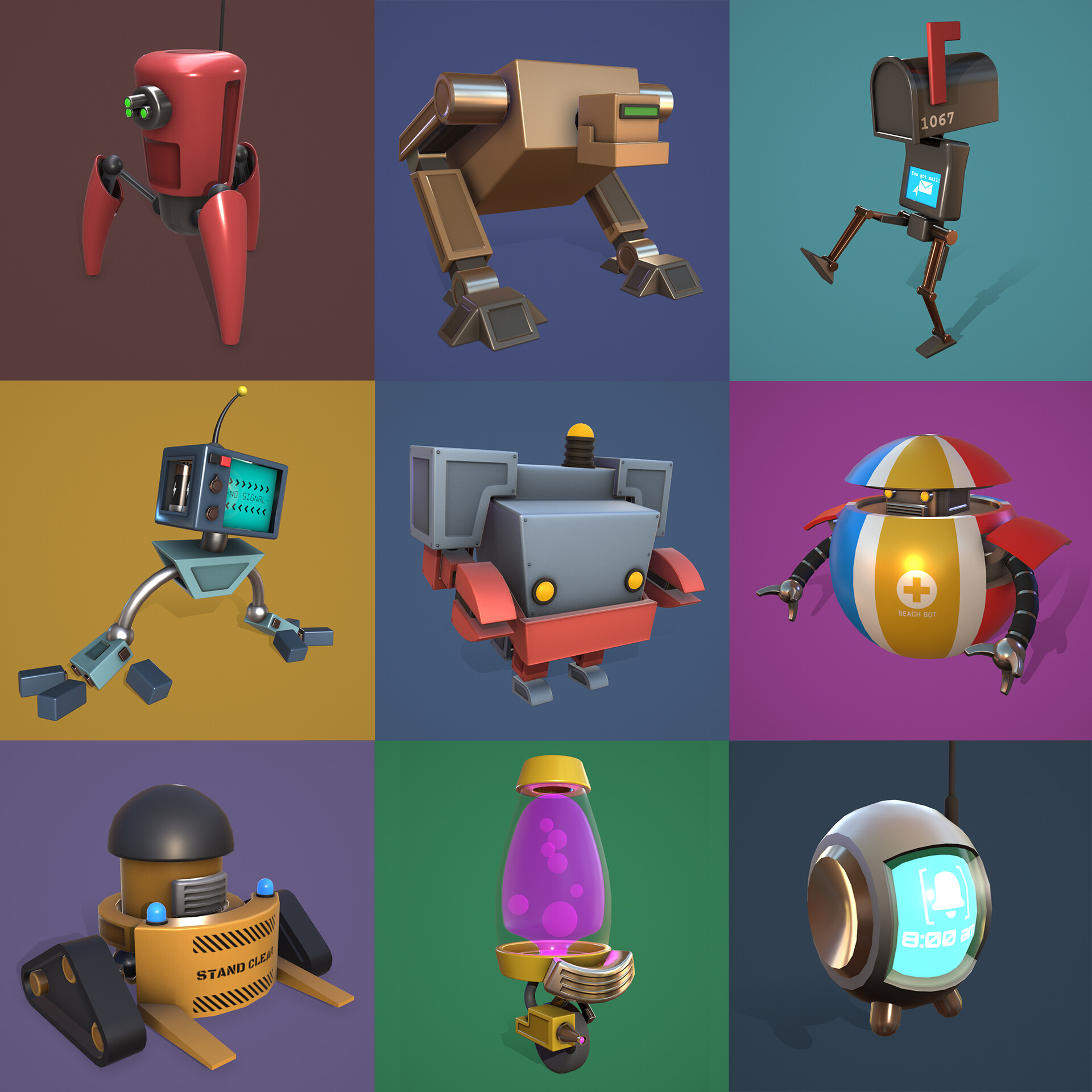 ArtStation - March of Robots 2020