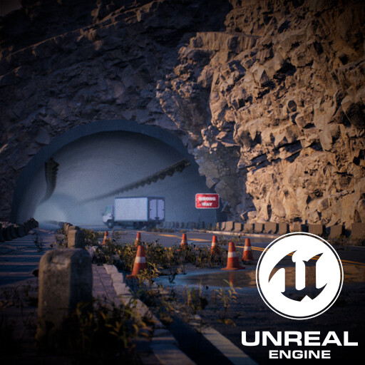 ArtStation - Old Road - Unreal Engine 4