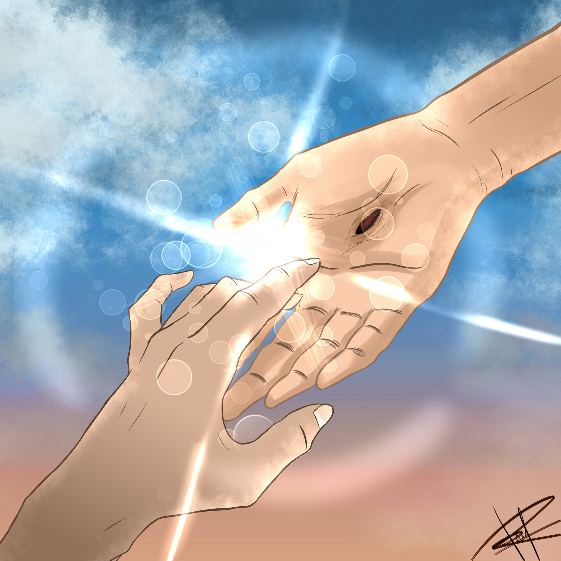 ArtStation - The hand that is always extended