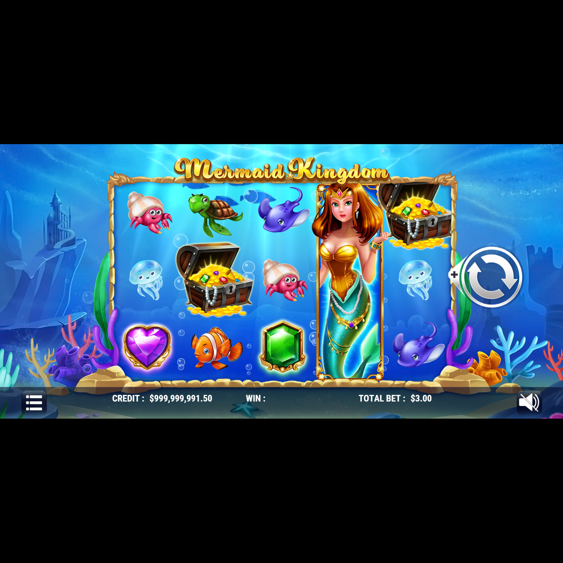 ArtStation - Slot Game - Mermaid Kingdom