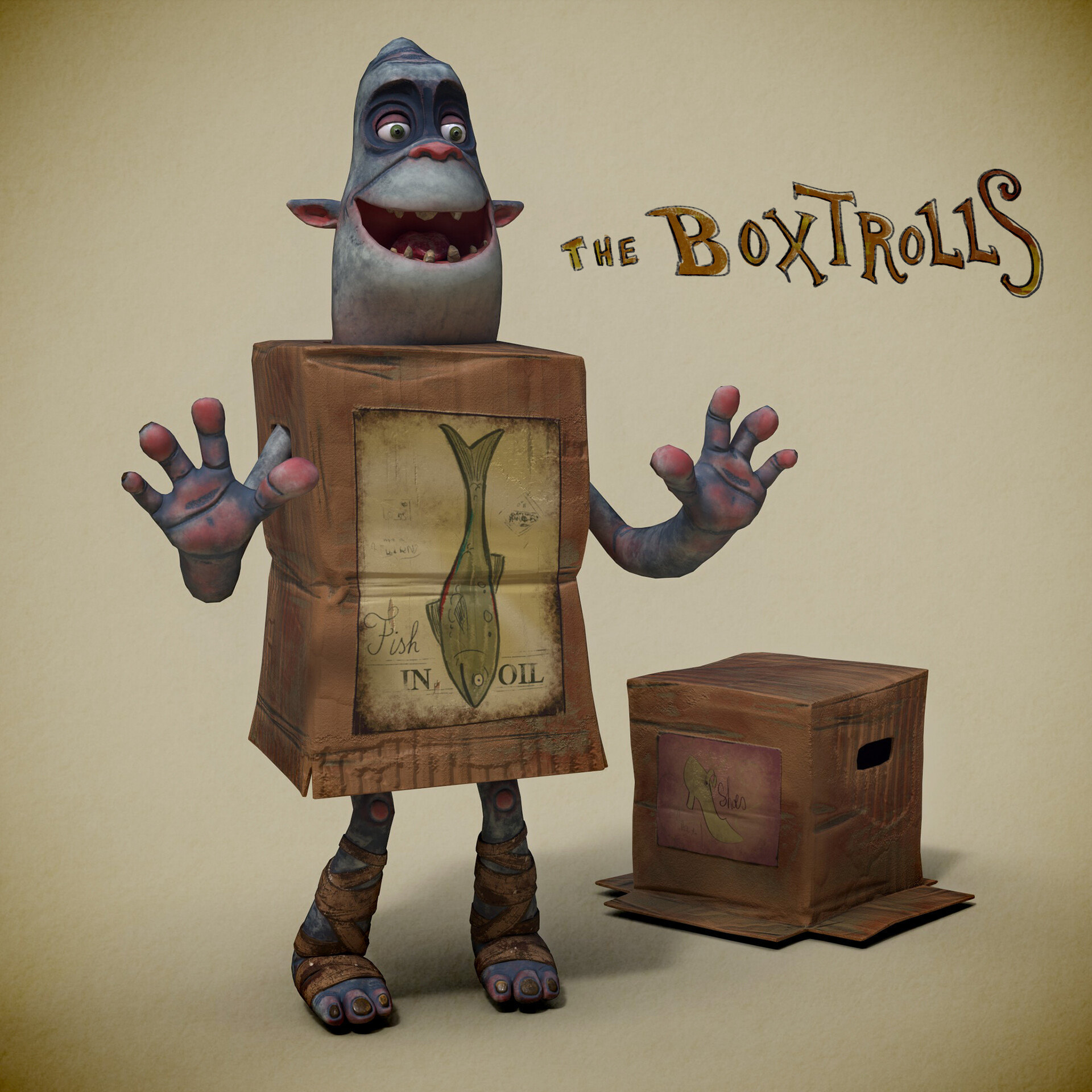 ArtStation - Boxtroll Fanart