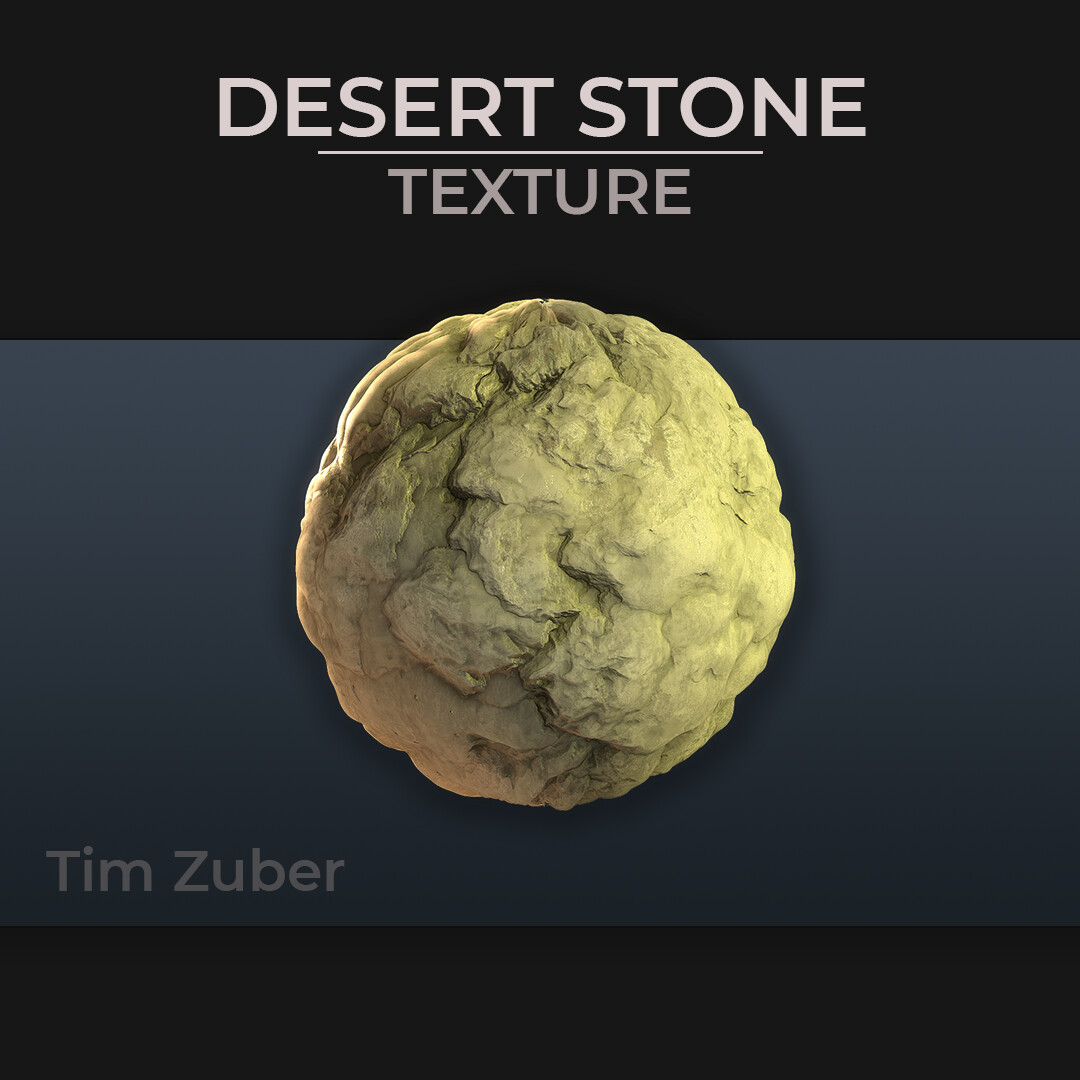 ArtStation - Desert Stone Texture