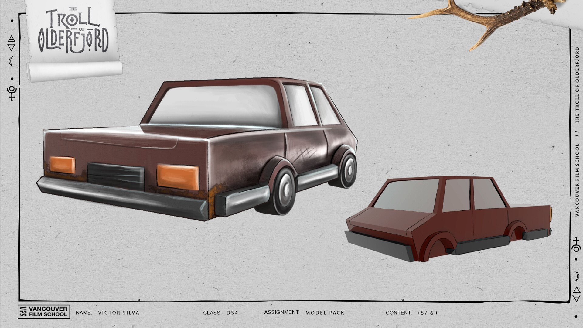 ArtStation - The Troll of Olderfjord - Vehicle Design