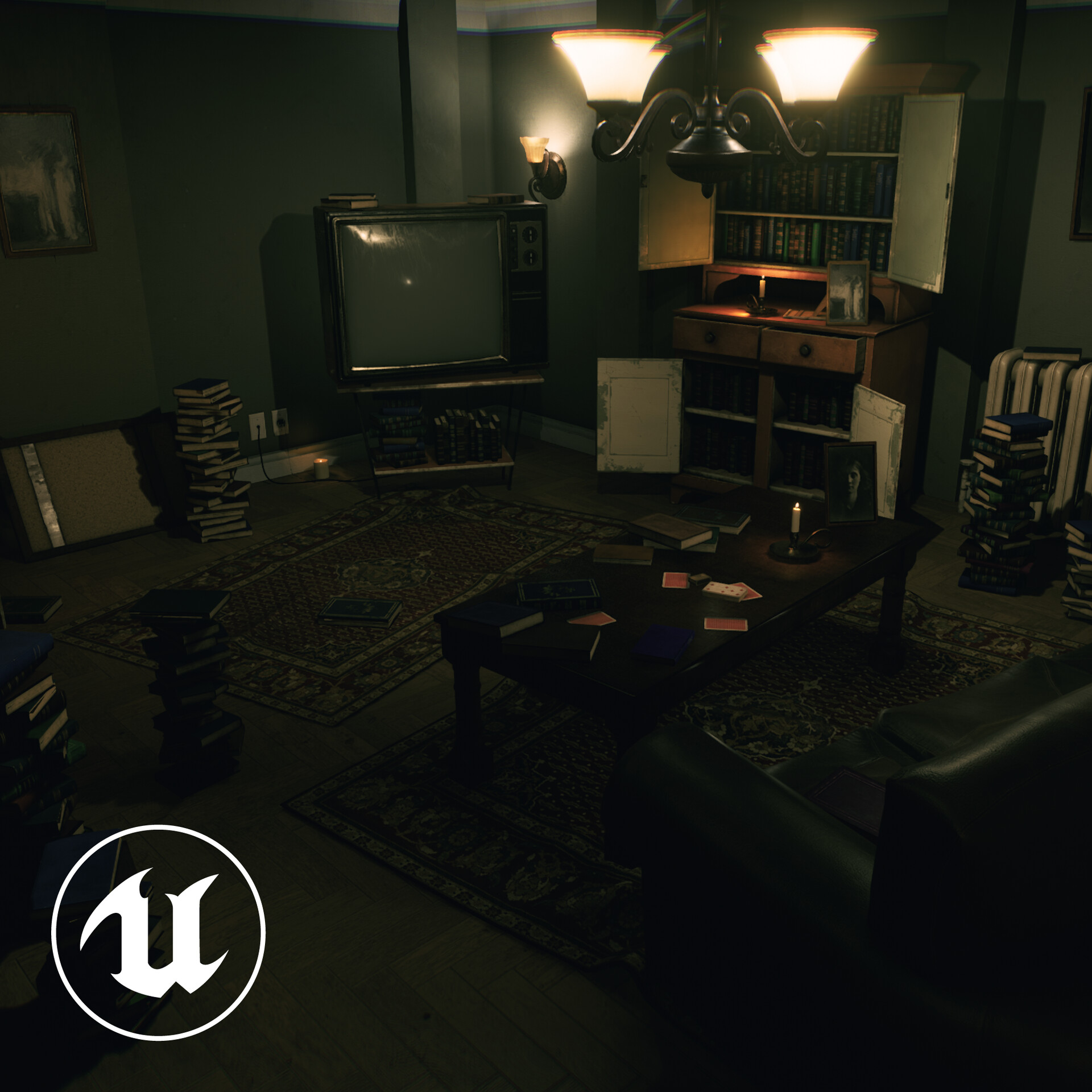 From Scary 3d Gaming Rooms