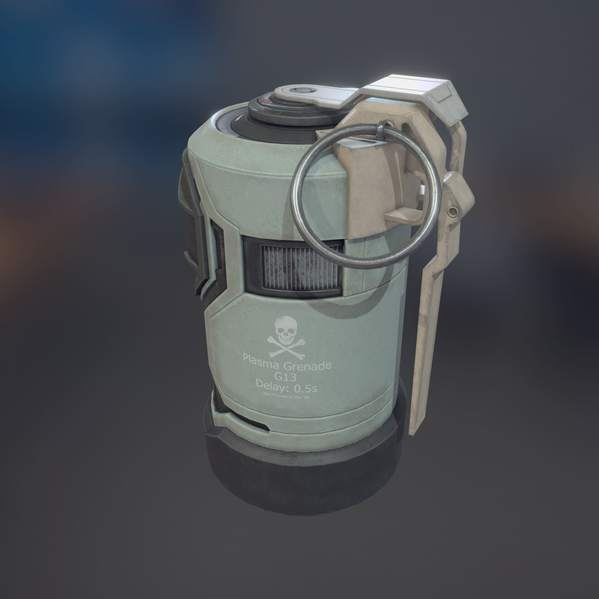 ArtStation - Sci-fi Grenade