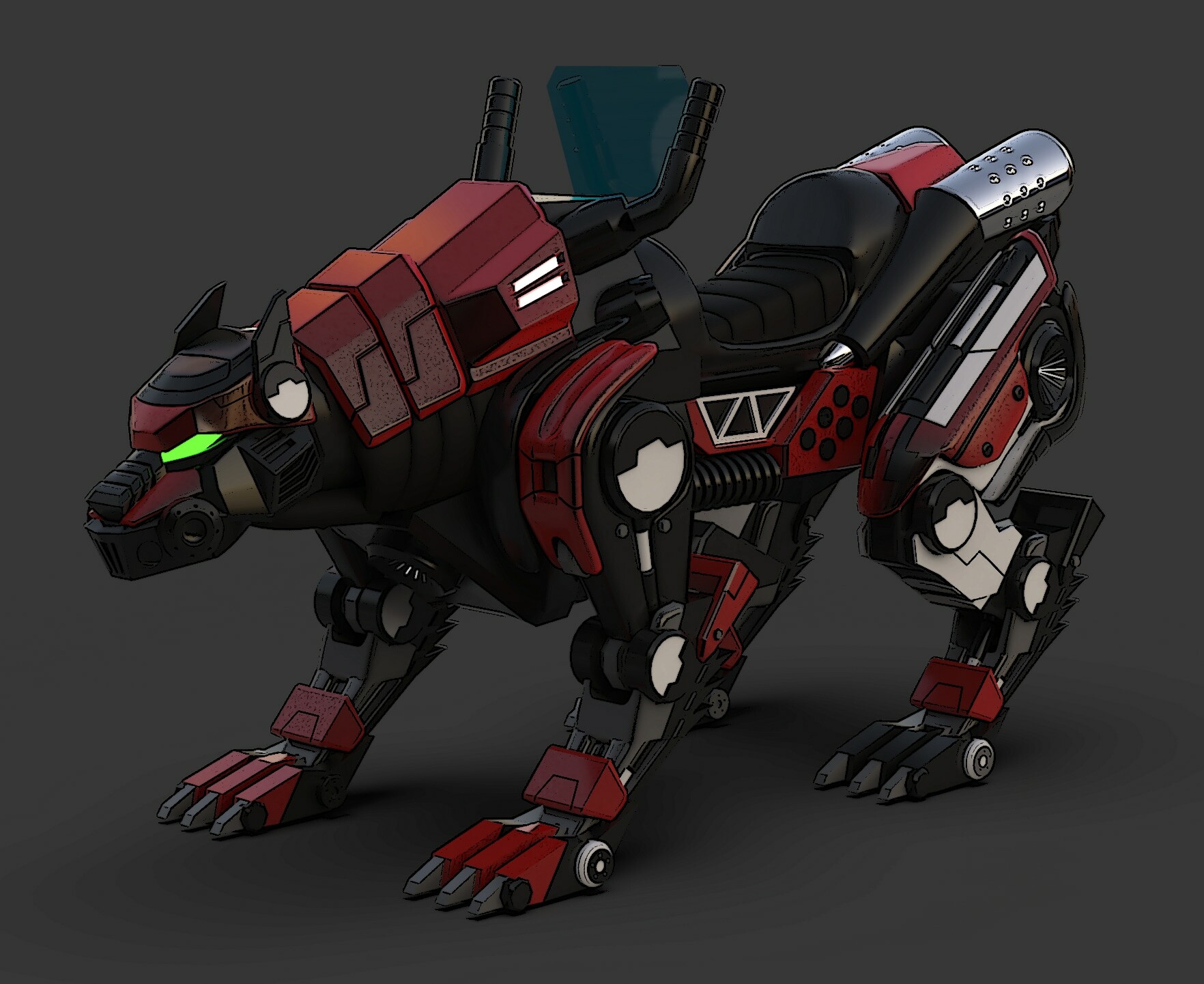 ArtStation - Swat dog