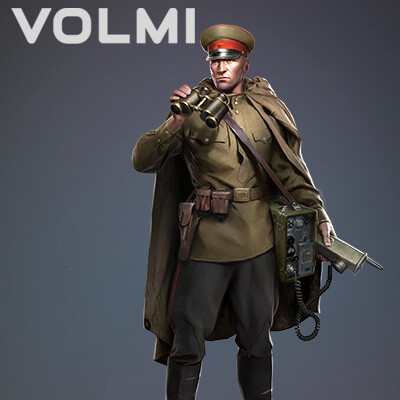 ArtStation - Commander Russian Long Range