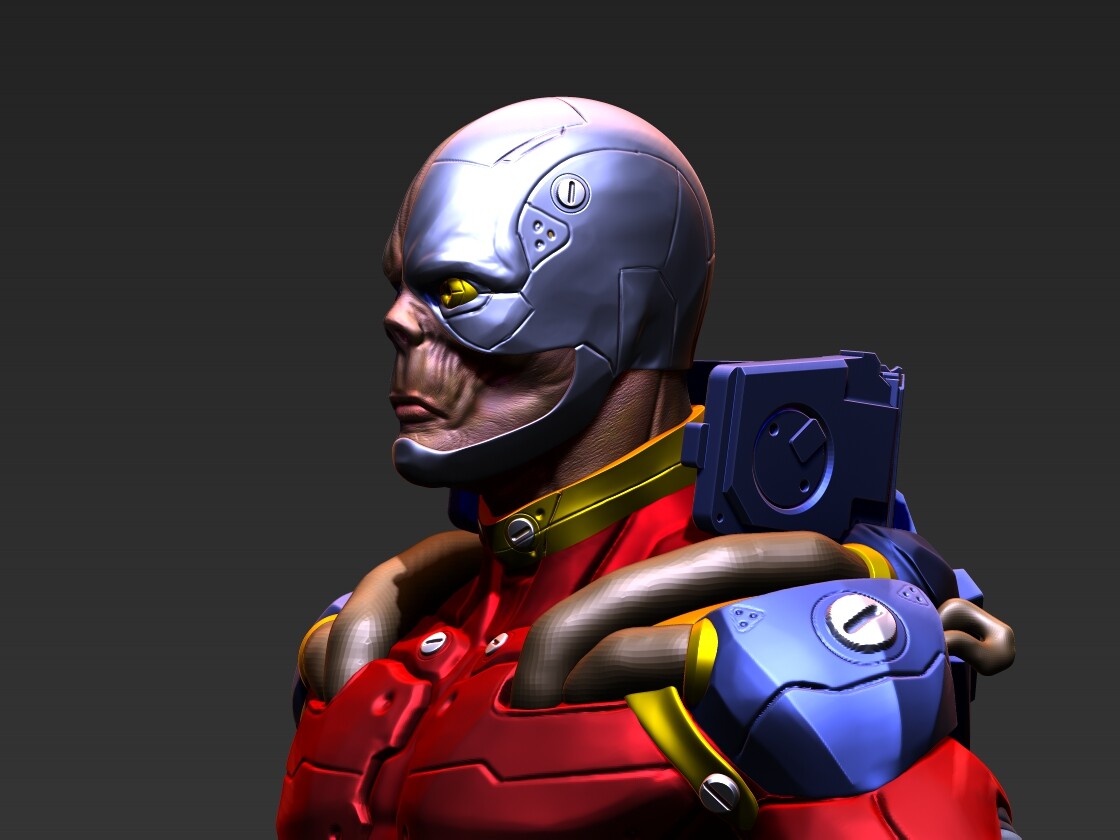 ArtStation - Deathlok the Demolisher