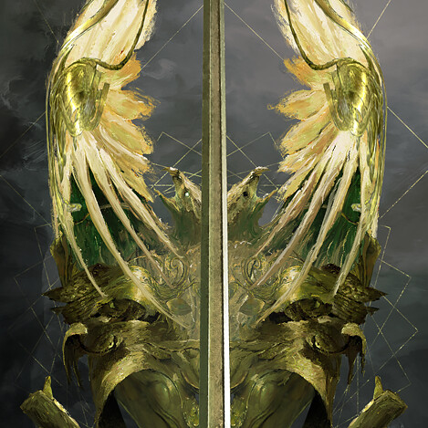 ArtStation - Adeptus Custodes Icon Redesign