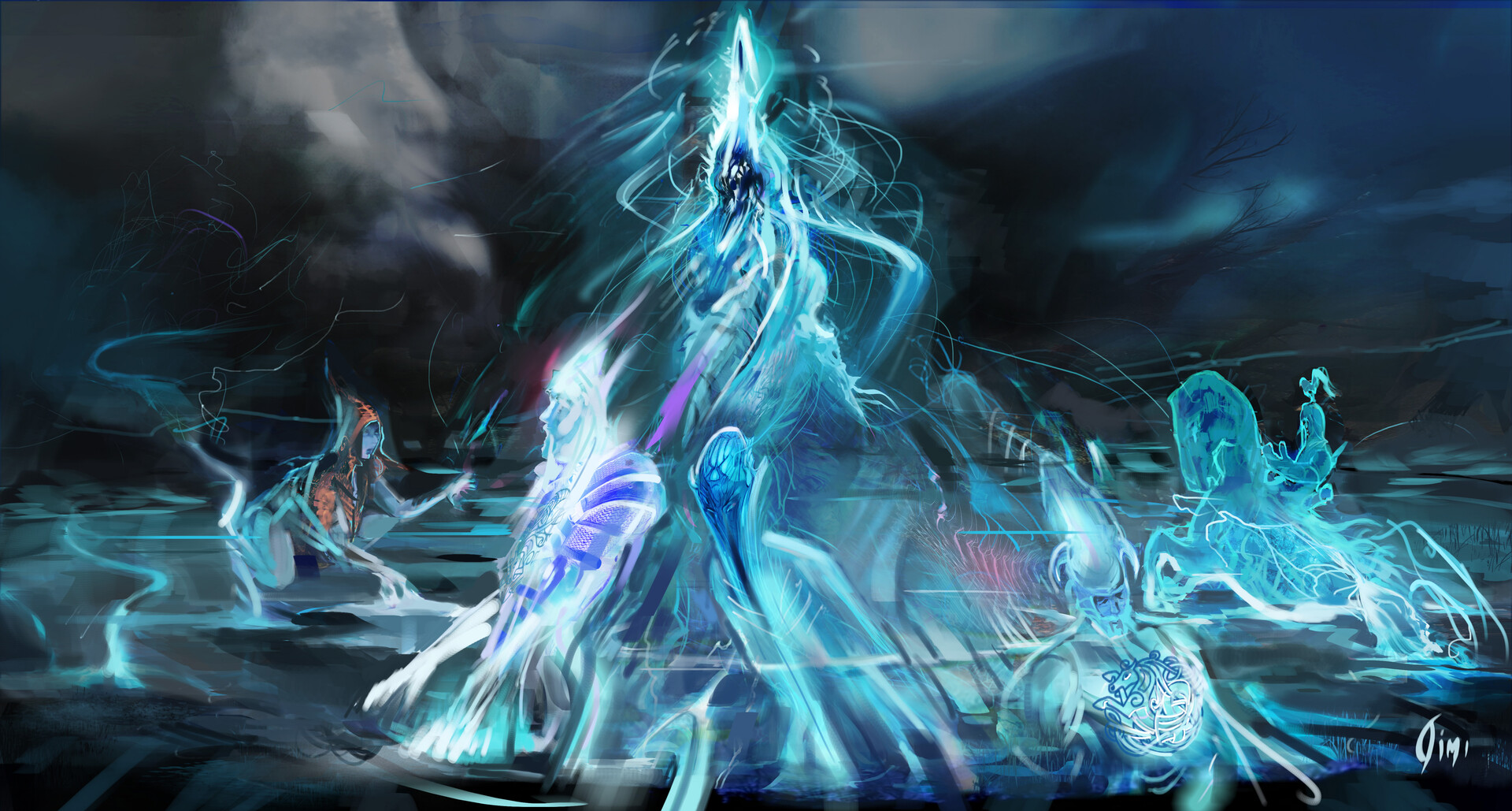 ArtStation - Forging a sword