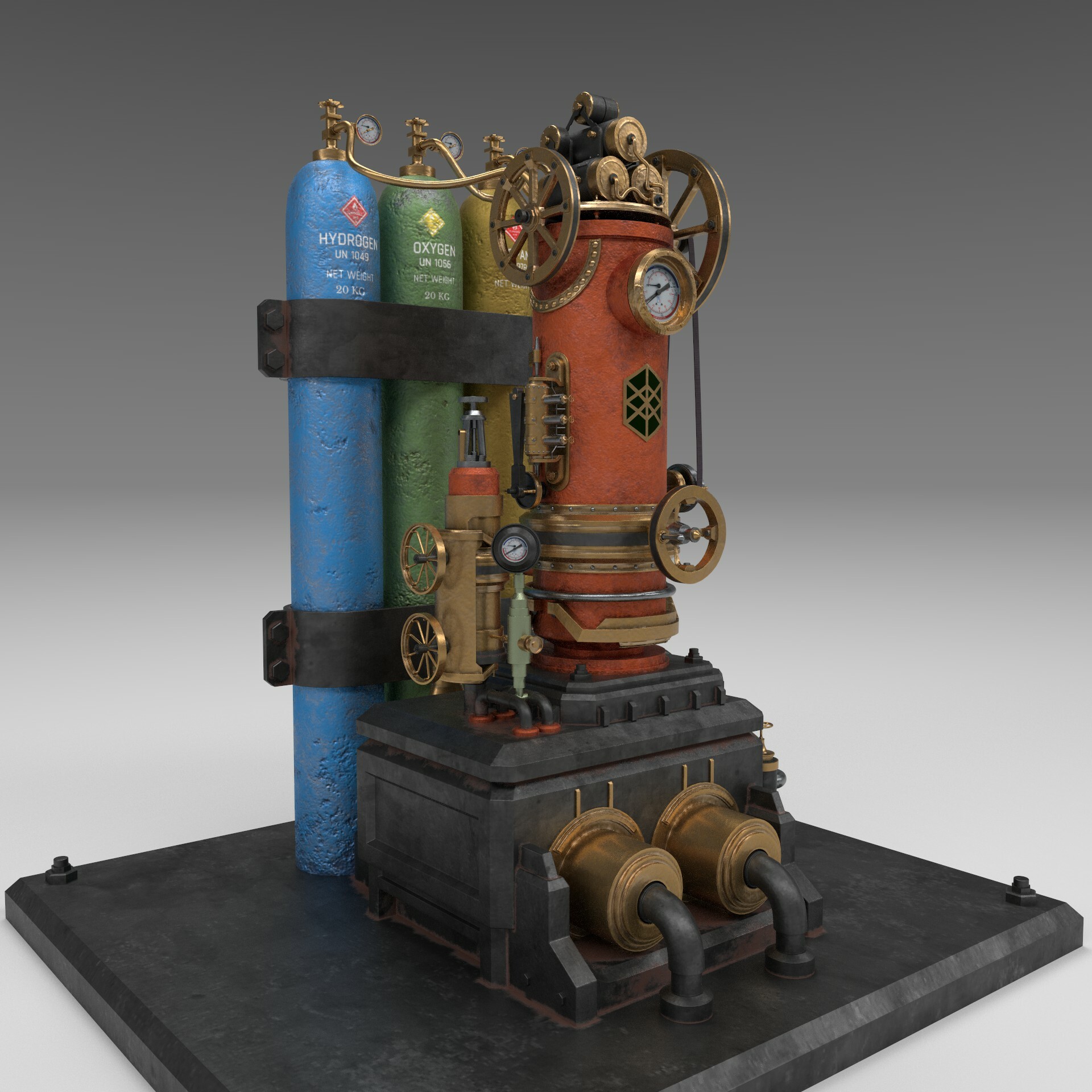 ArtStation - Hydro_punk_machine