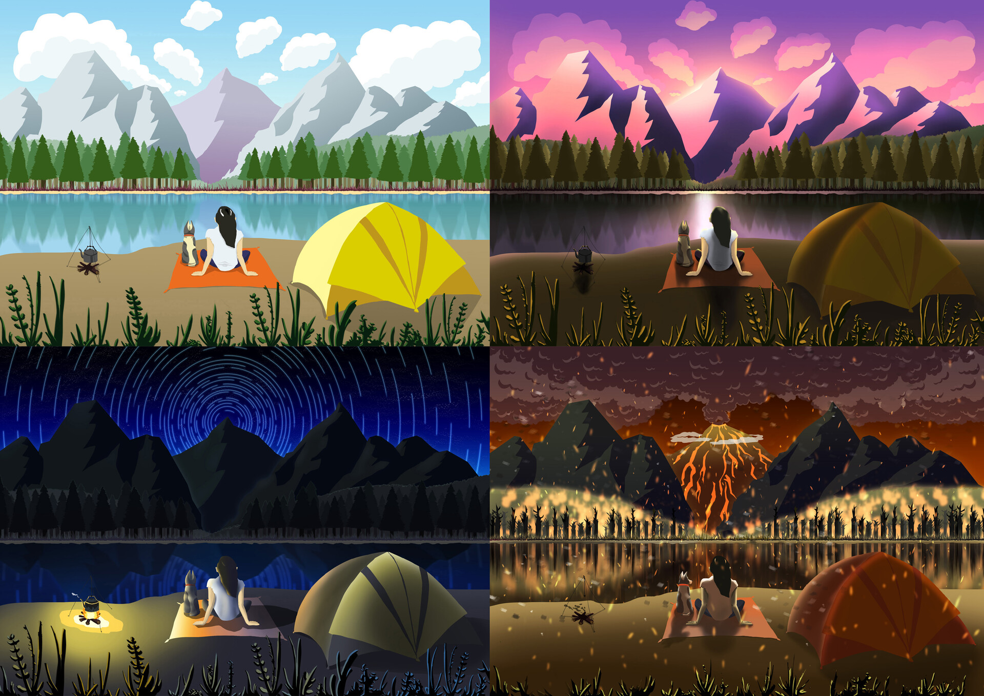 ArtStation - Mood lighting exploration