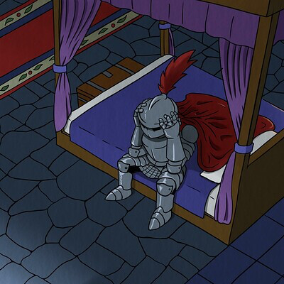 ArtStation - Broken Knight