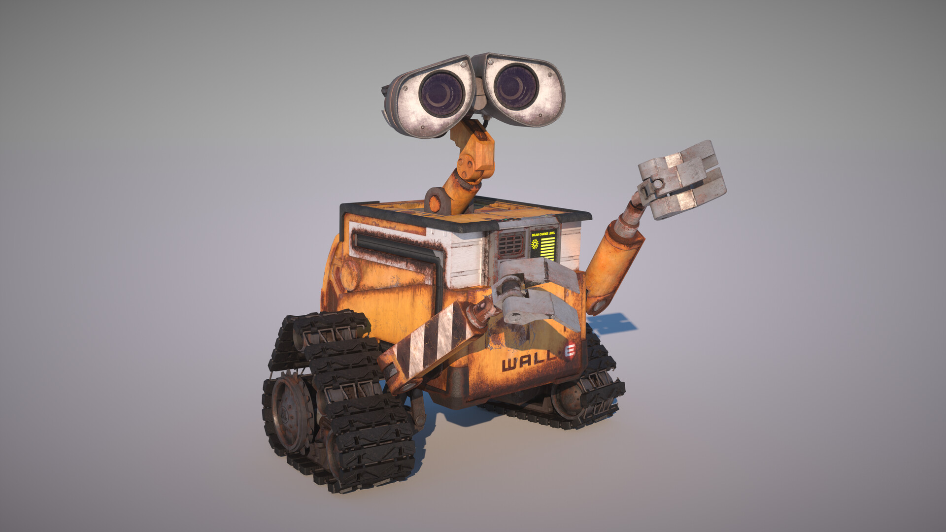 ArtStation - WALL-E 3D Model (OLD)