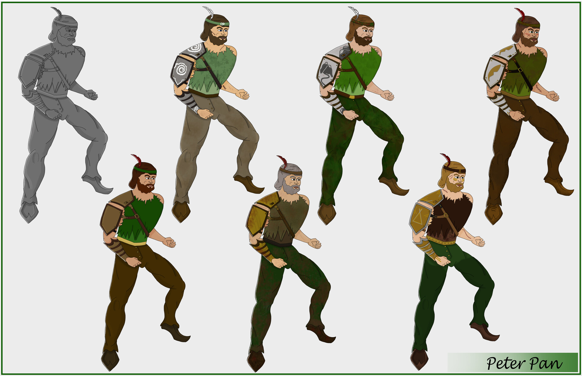 ArtStation - Alpha Character Project: Peter Pan