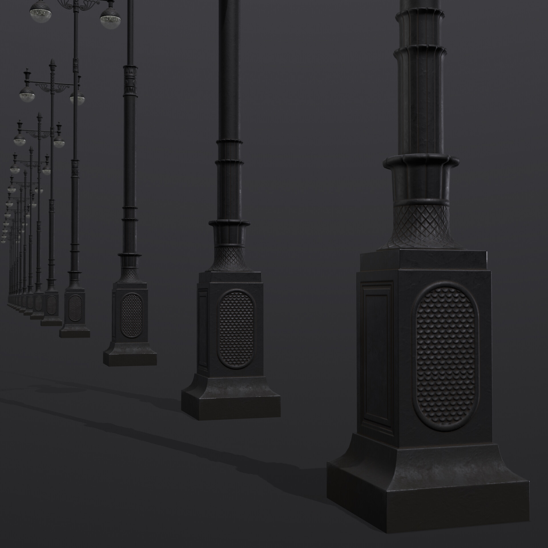 ArtStation - Light pole