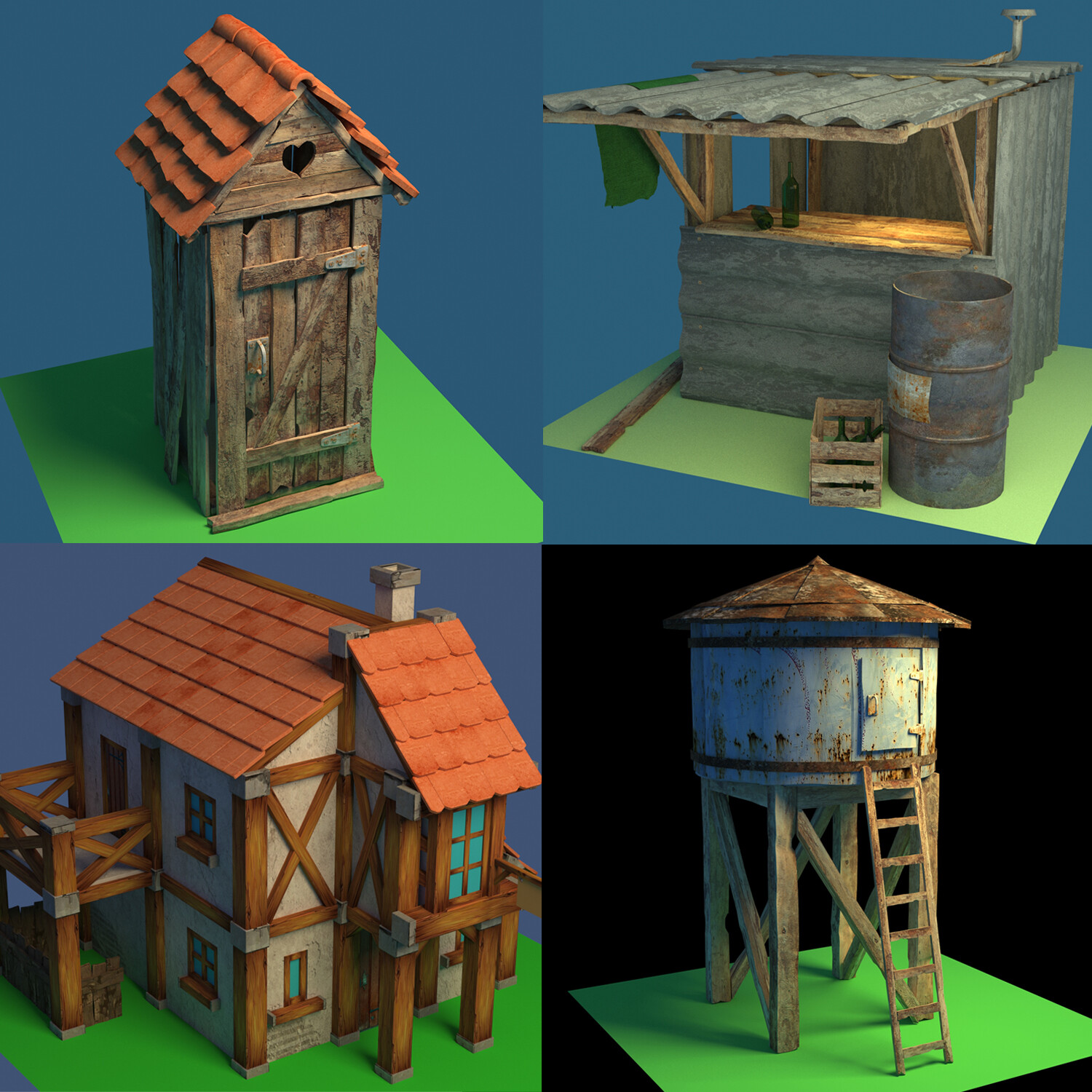 ArtStation - 3D assets