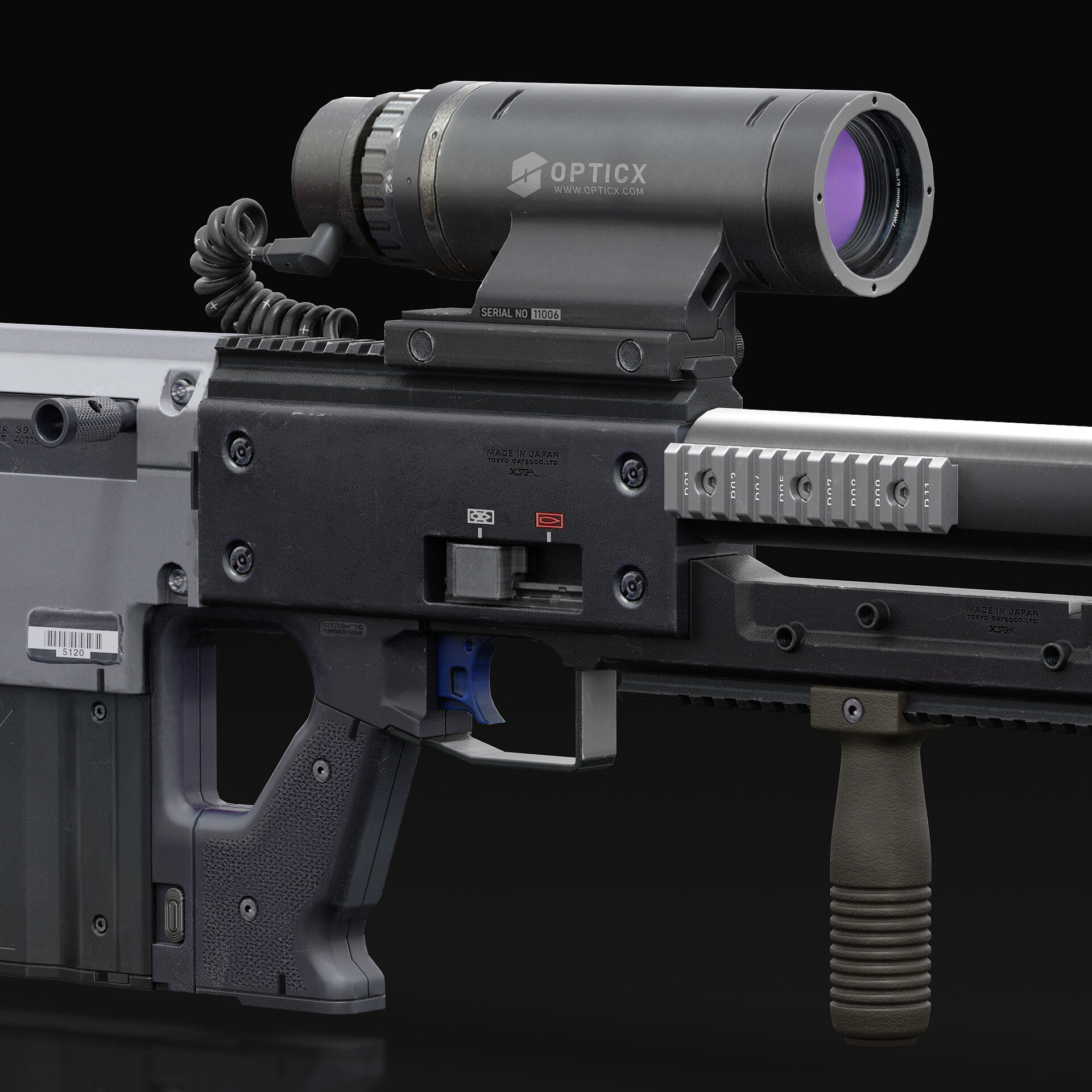 ArtStation - Recoilless Zero-G Rifle