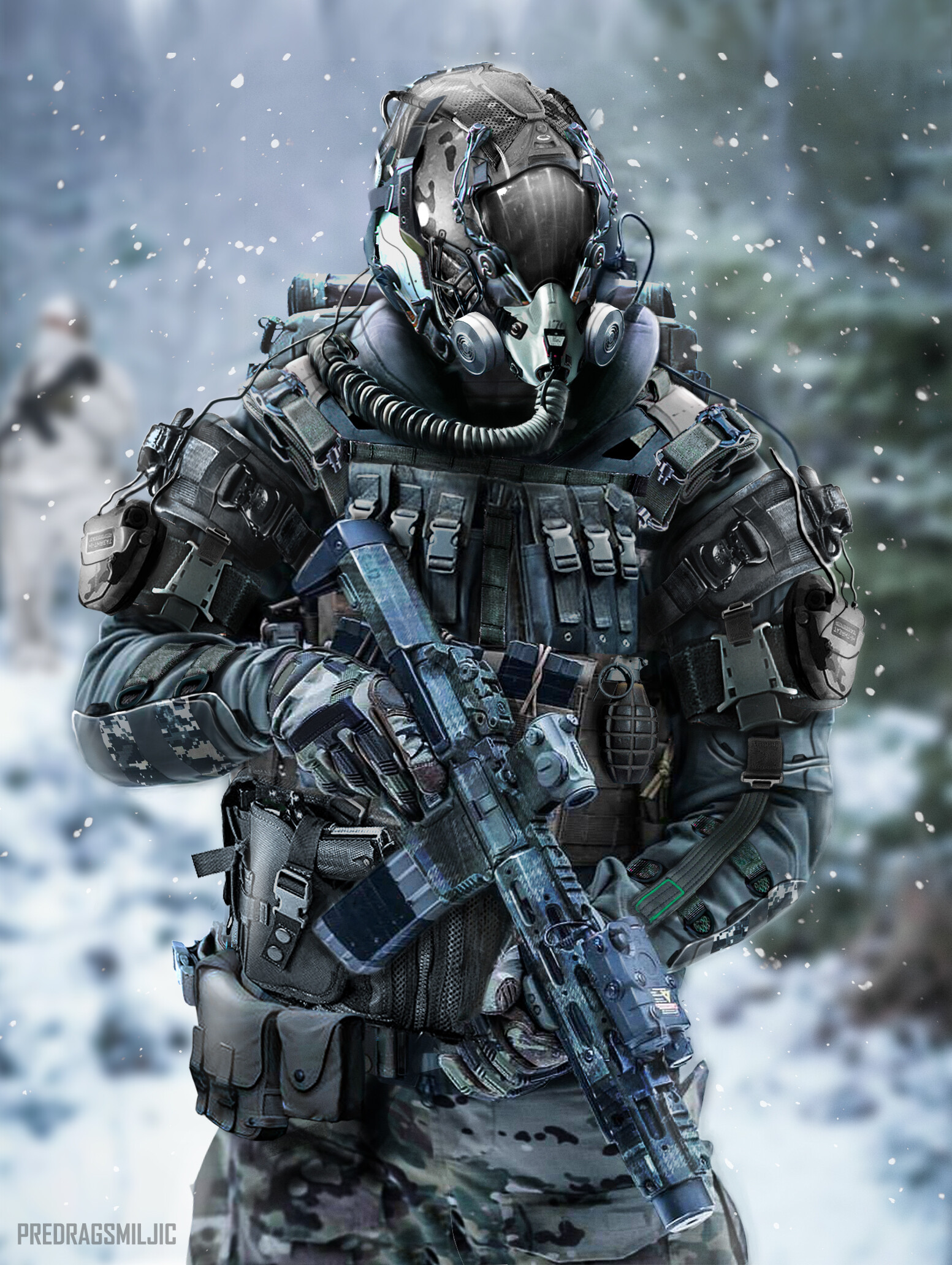ArtStation - Soldier Concept One
