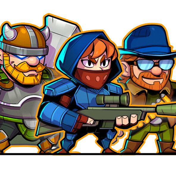 ArtStation - Idle Monster Tycoon - Character Concepts