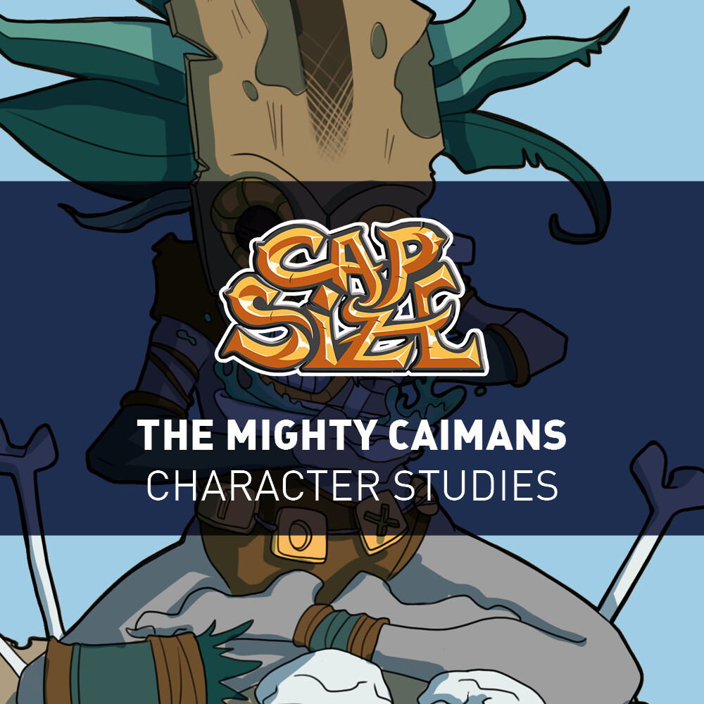 ArtStation - CAPSIZE - The Mighty Caimans - Character Studies