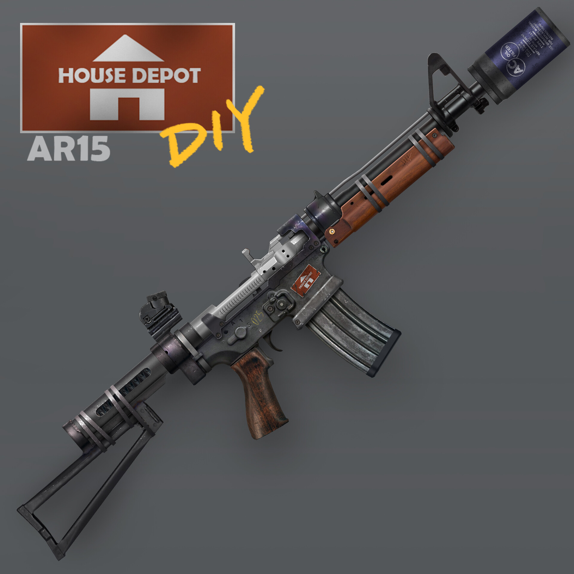 ArtStation - AR15 DIY EDITION