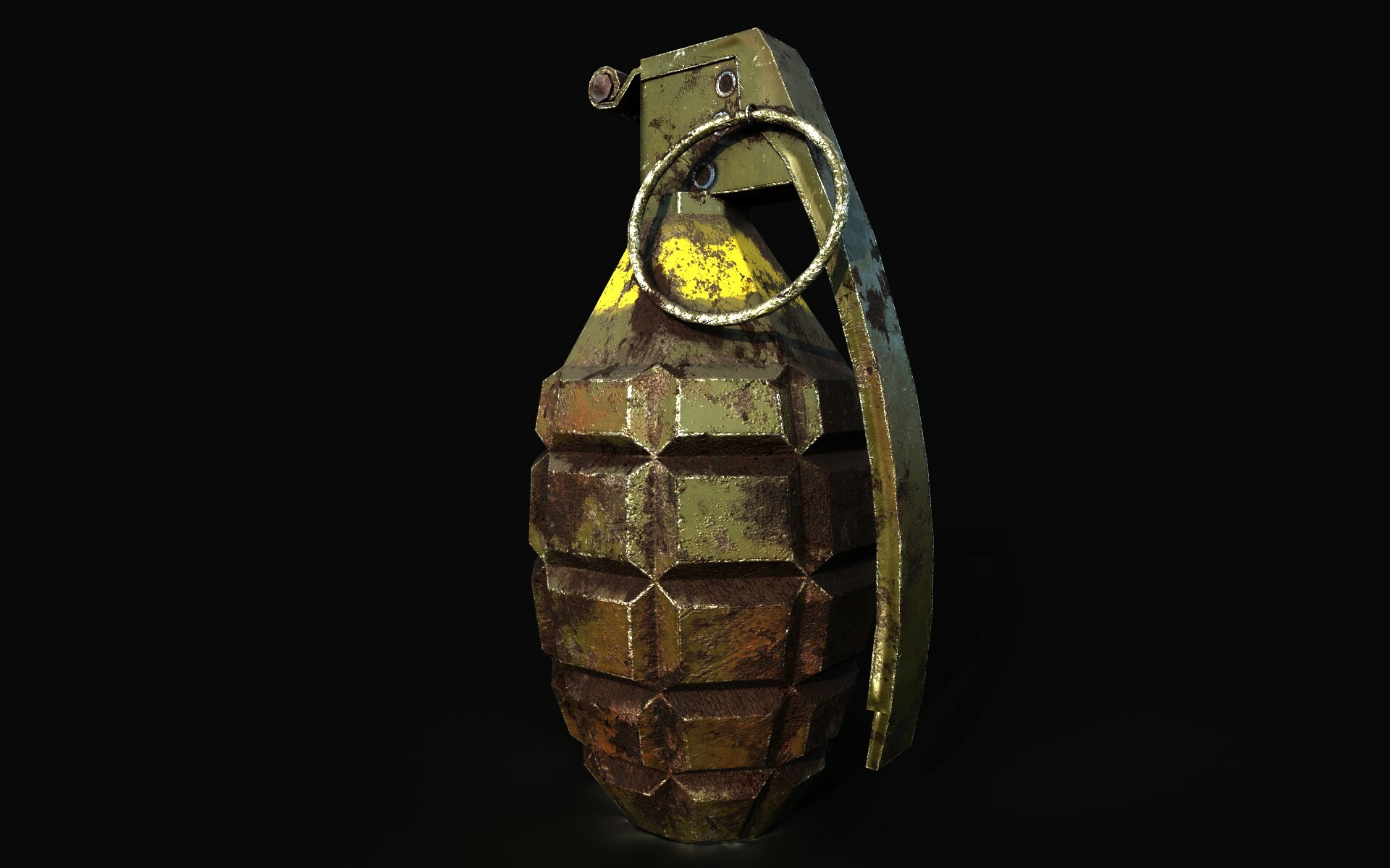 ArtStation - Old Hand Grenade