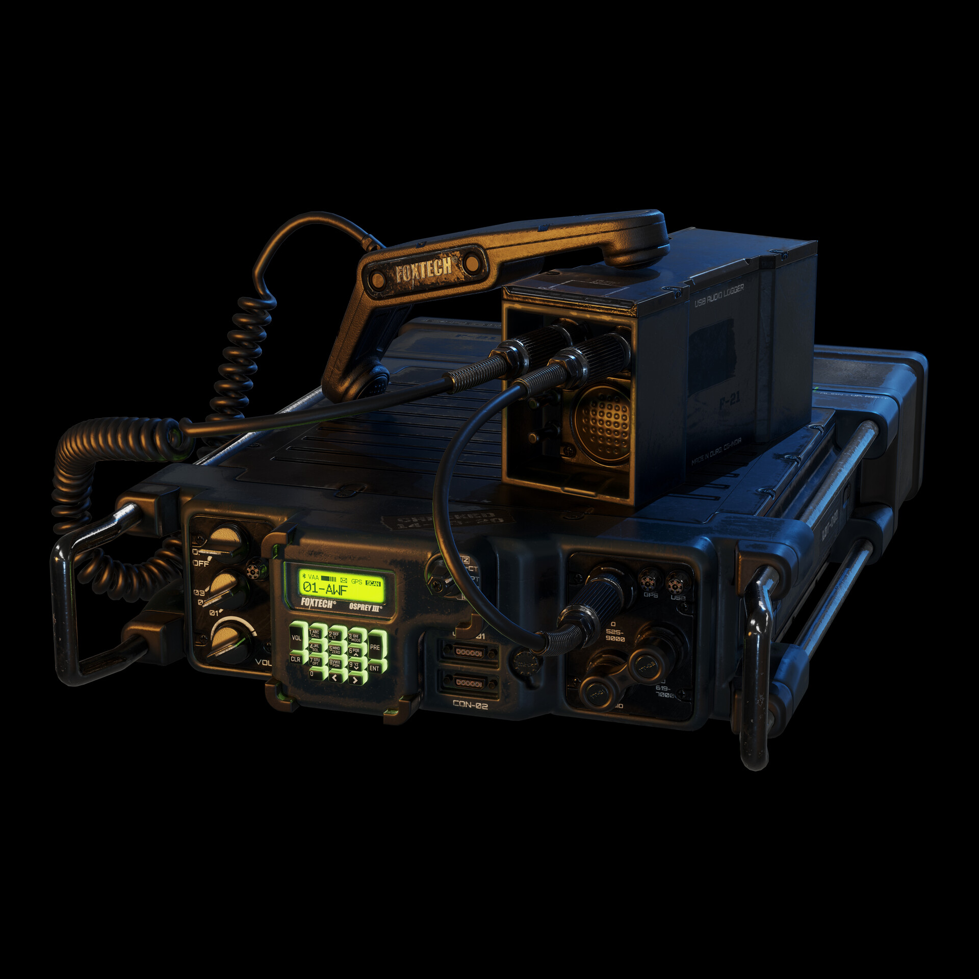 ArtStation - MILITARY RADIO